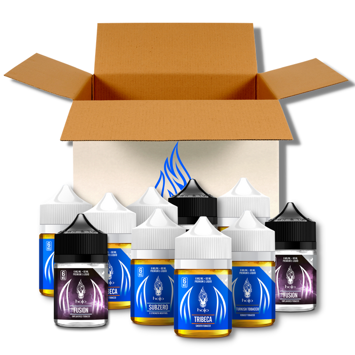 Halo Blue PMTA 60 ml - Bundle (20-pack) – Halo Vape Club